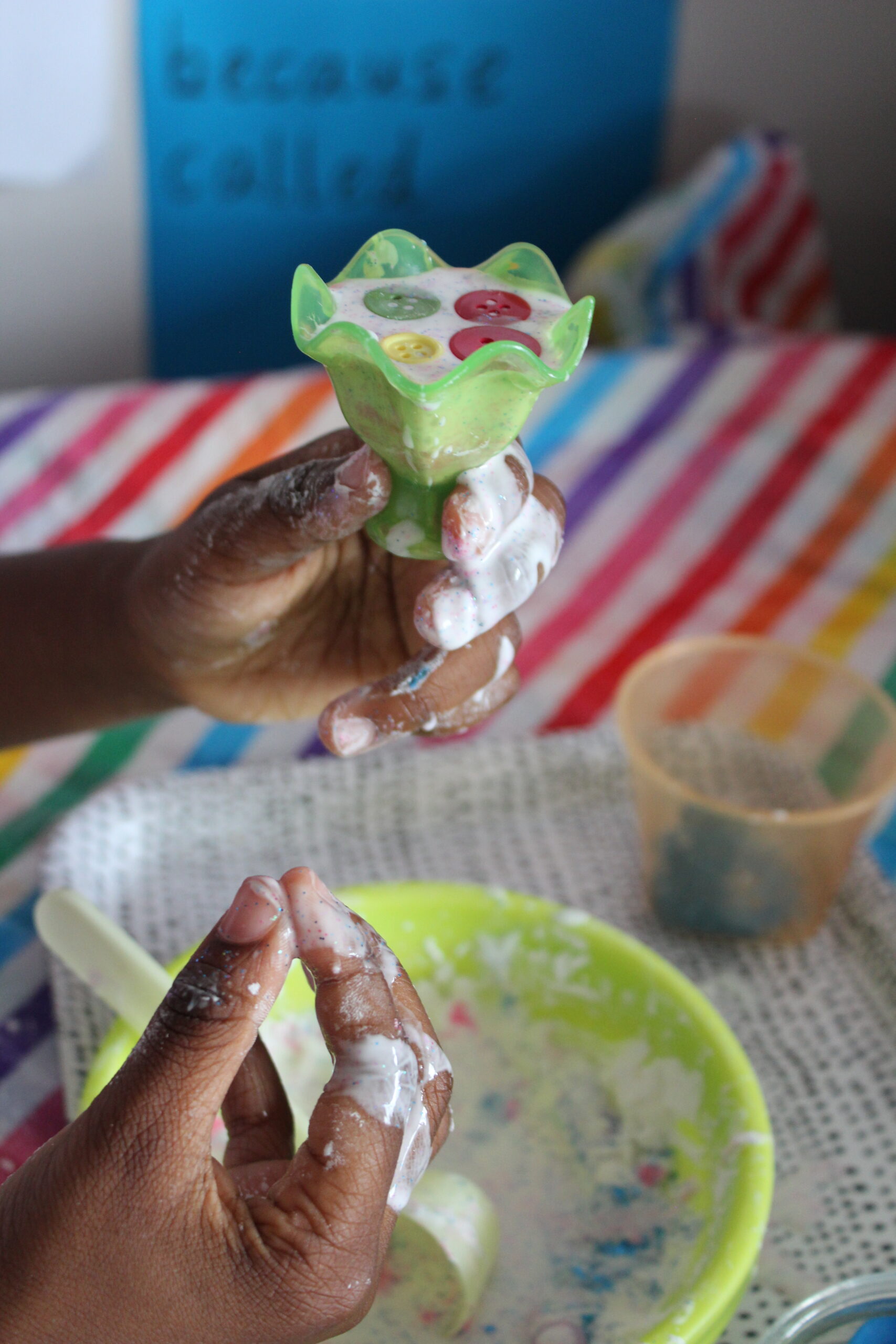 A Messy Play Kind of Day! – The Font of All Mothers