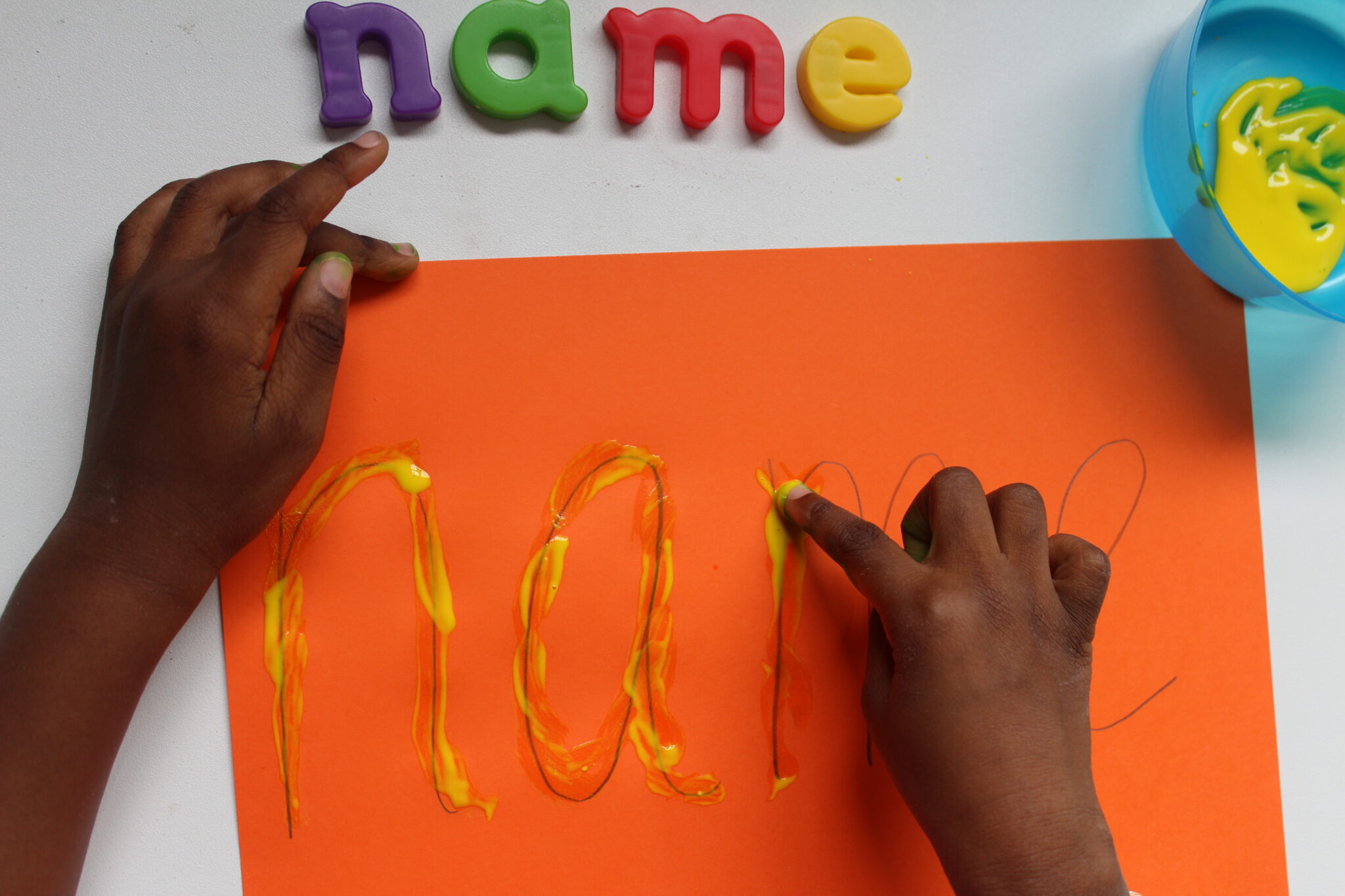 Name Writing Ideas for at Home – The Font of All Mothers