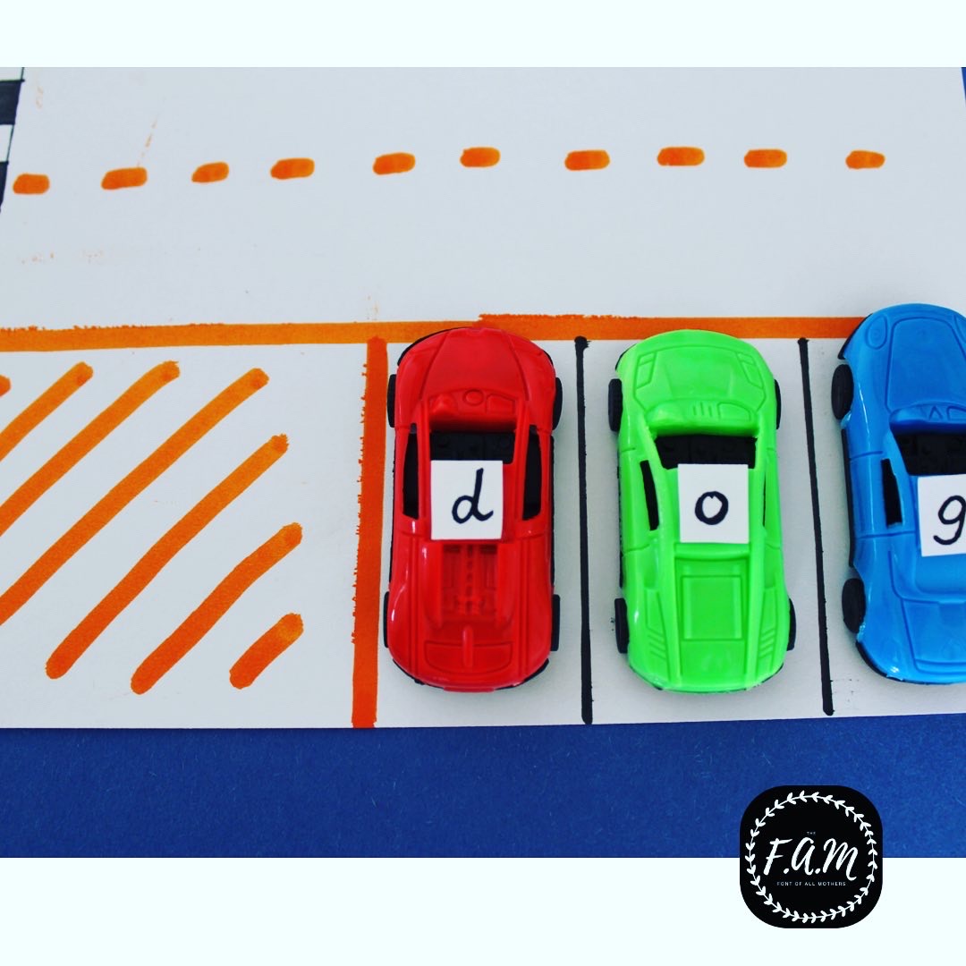 Phonics CVC Cars! – The Font of All Mothers